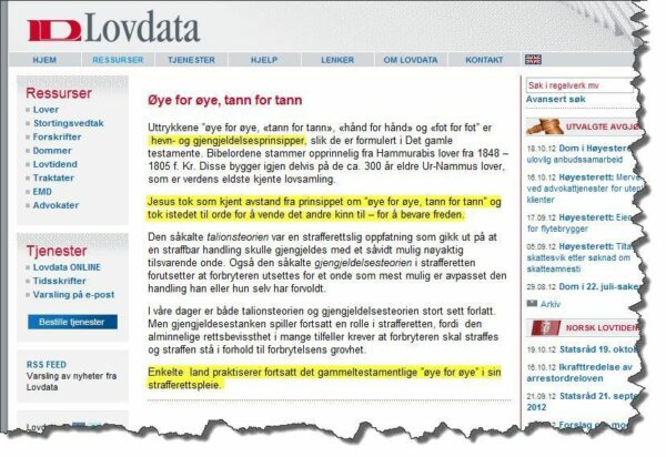 lovdata - Med Israel for fred (MIFF)