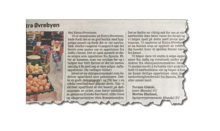 SV-ledere i Mandal går seg vill i appelsiner, apartheid og ...